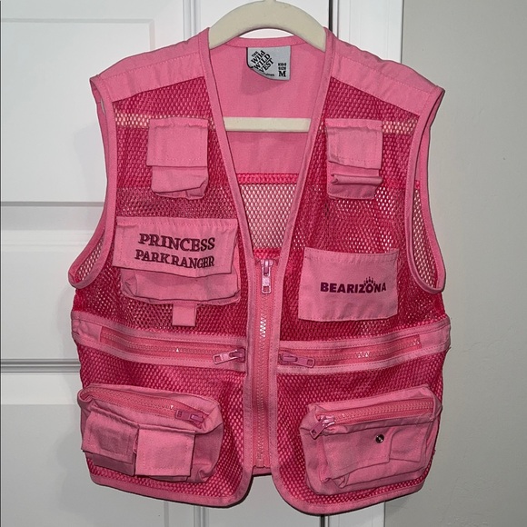 The Wild West | Shirts & Tops | Princess Park Ranger Pink Mesh Utility ...